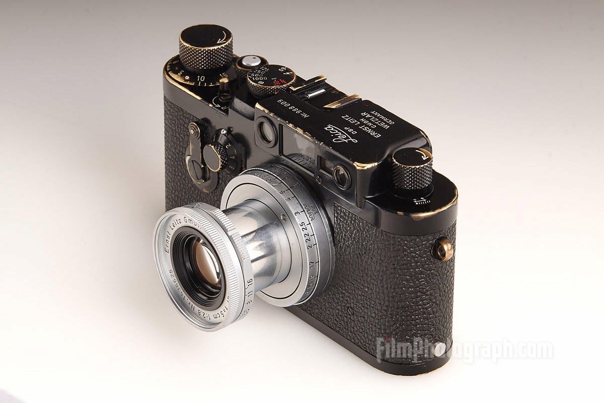 Leica IIIg black “Swedish Military” - FilmPhotograph.com