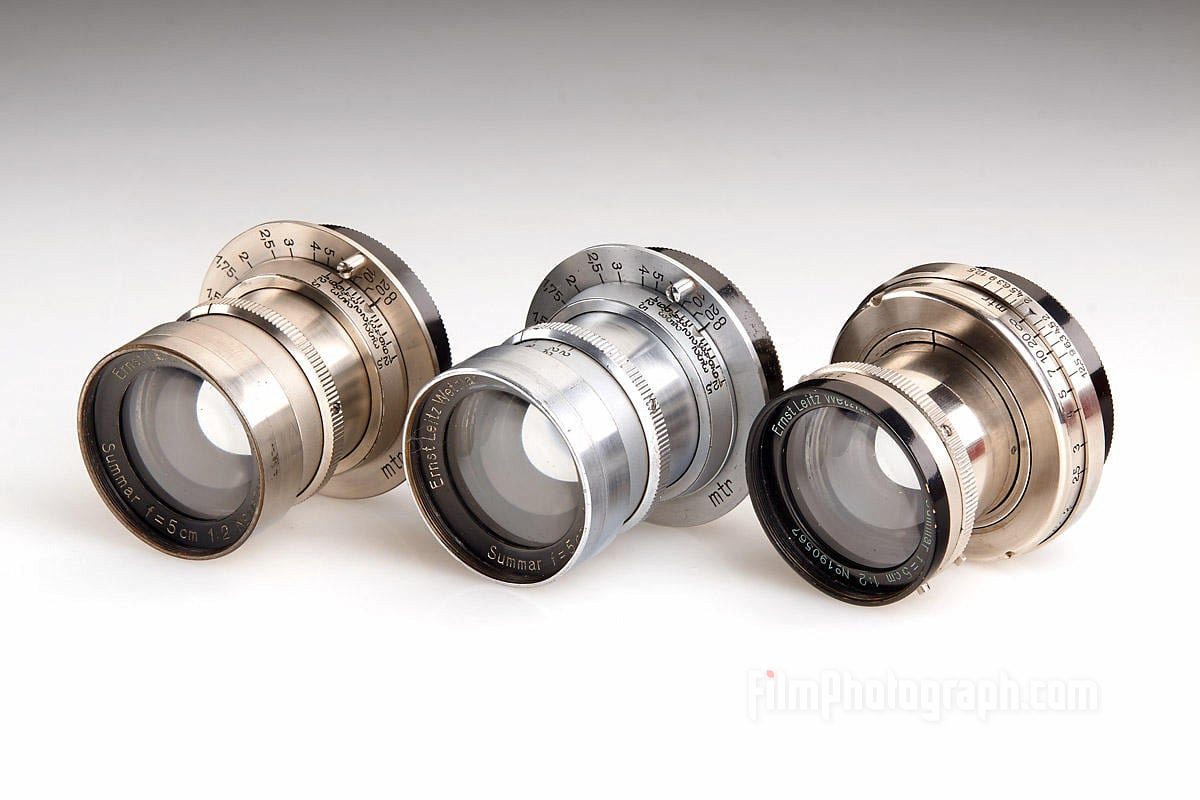 Summar 2/5cm lenses - FilmPhotograph.com