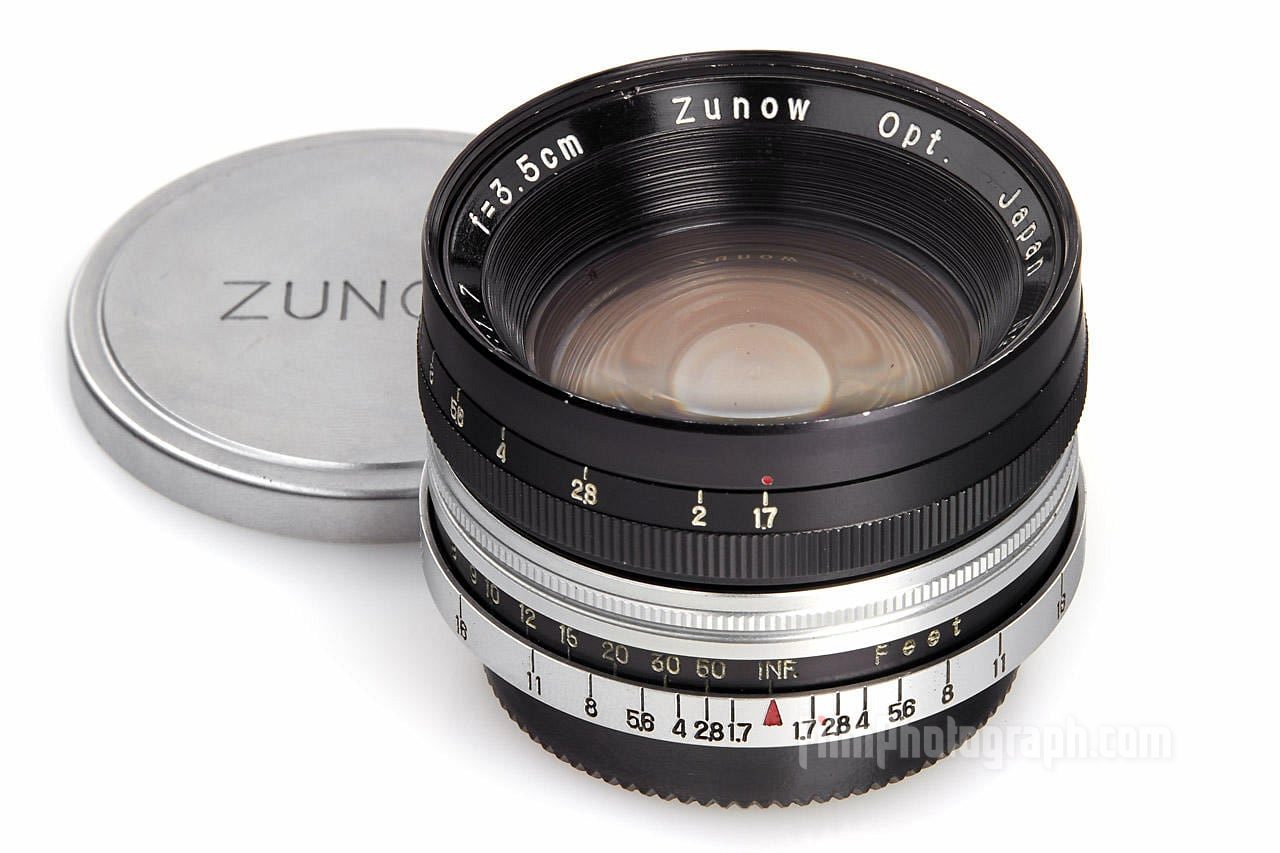 Zunow 1.7/3.5cm M39 - FilmPhotograph.com