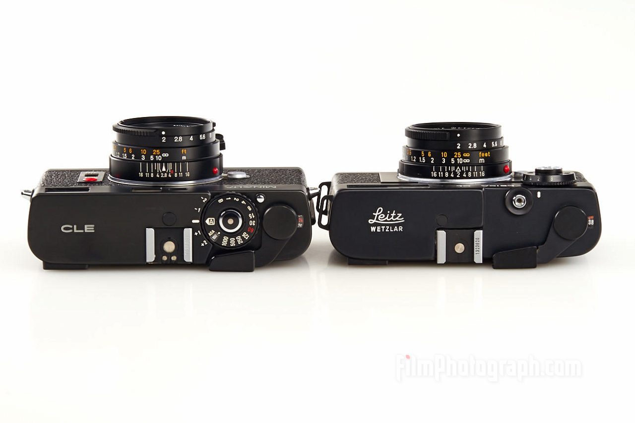 Leica CL vs Minolta CLE - FilmPhotograph.com