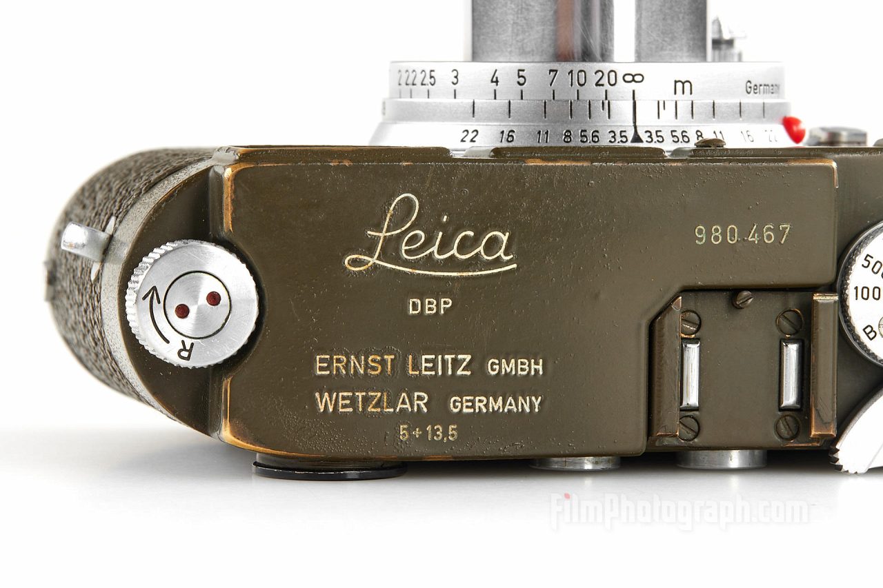 Leica M1 olive Bundeseigentum - FilmPhotograph.com
