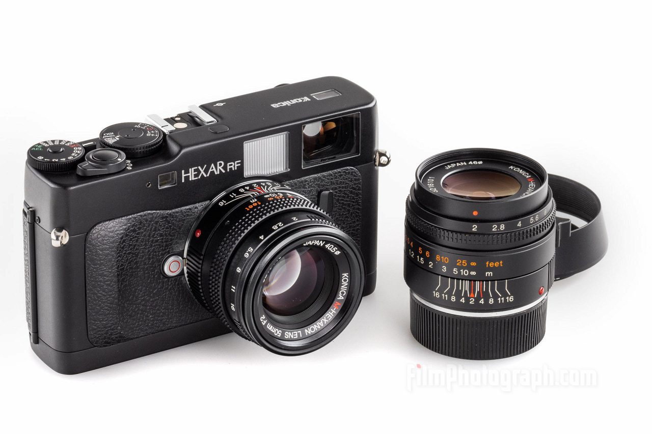 Konica Hexar RF black - FilmPhotograph.com
