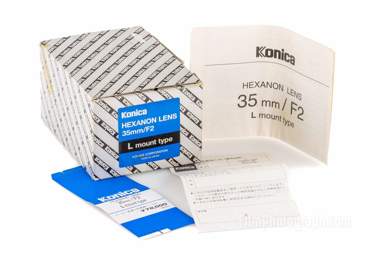 Konica Hexanon 2/35mm M39 - FilmPhotograph.com