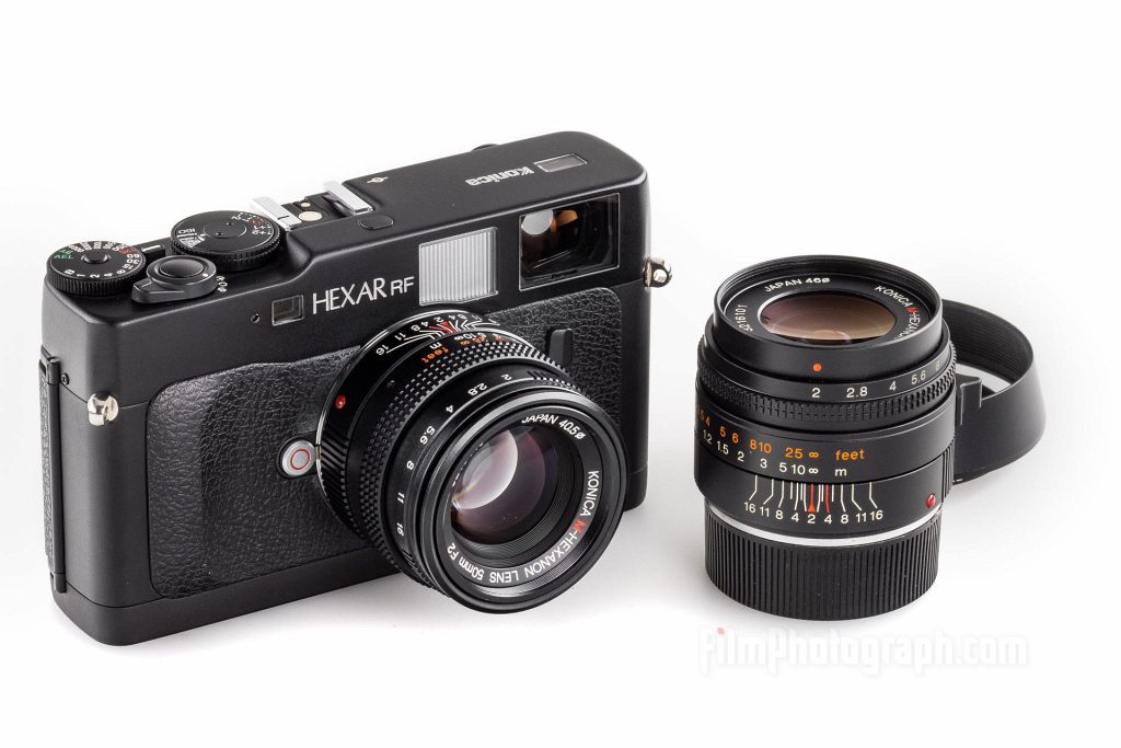Konica Hexar RF black - FilmPhotograph.com