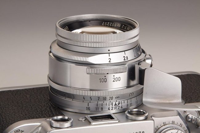 Summitar * 2/5cm lens in Compur Shutter 1950 - FilmPhotograph.com