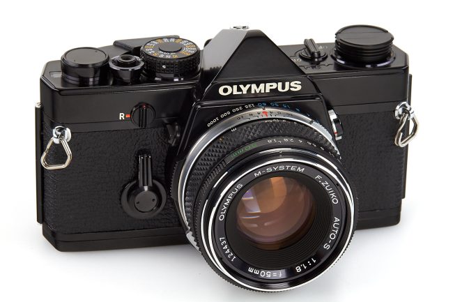 Olympus M1 black paint 1972 - FilmPhotograph.com